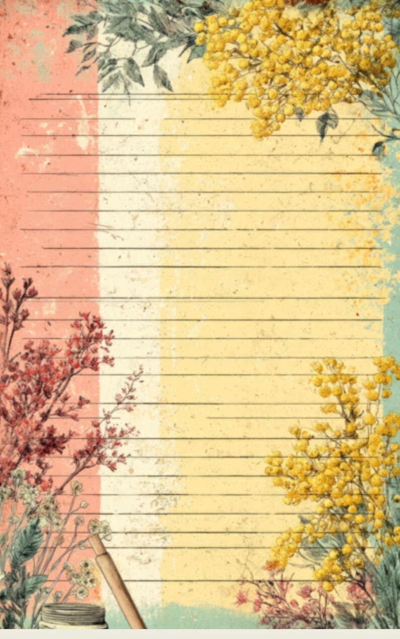 Junk Journal, 30 Full Pages, Digital Files for Downloading, Compiled in ...