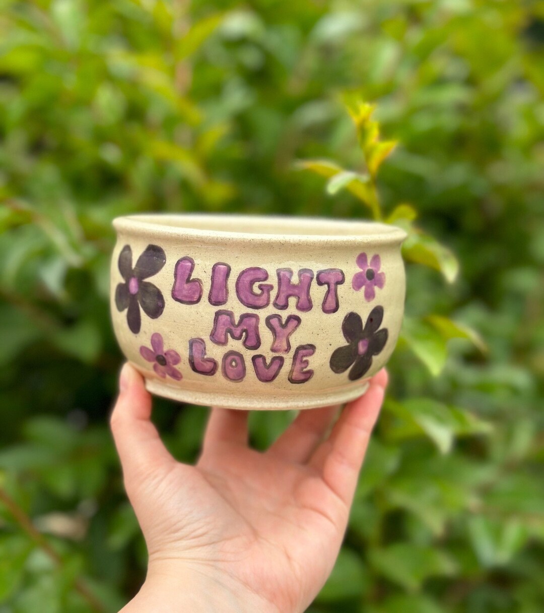 Light My Love Planter Greta Van Fleet Inspired - Etsy
