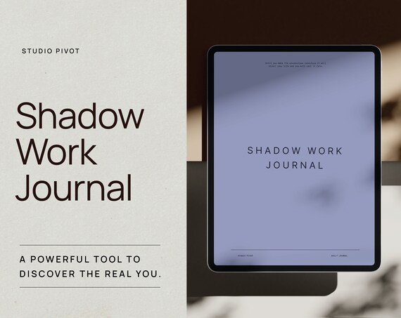 Shadow Work Journal 163 Pages Digital Printable PDF - Etsy