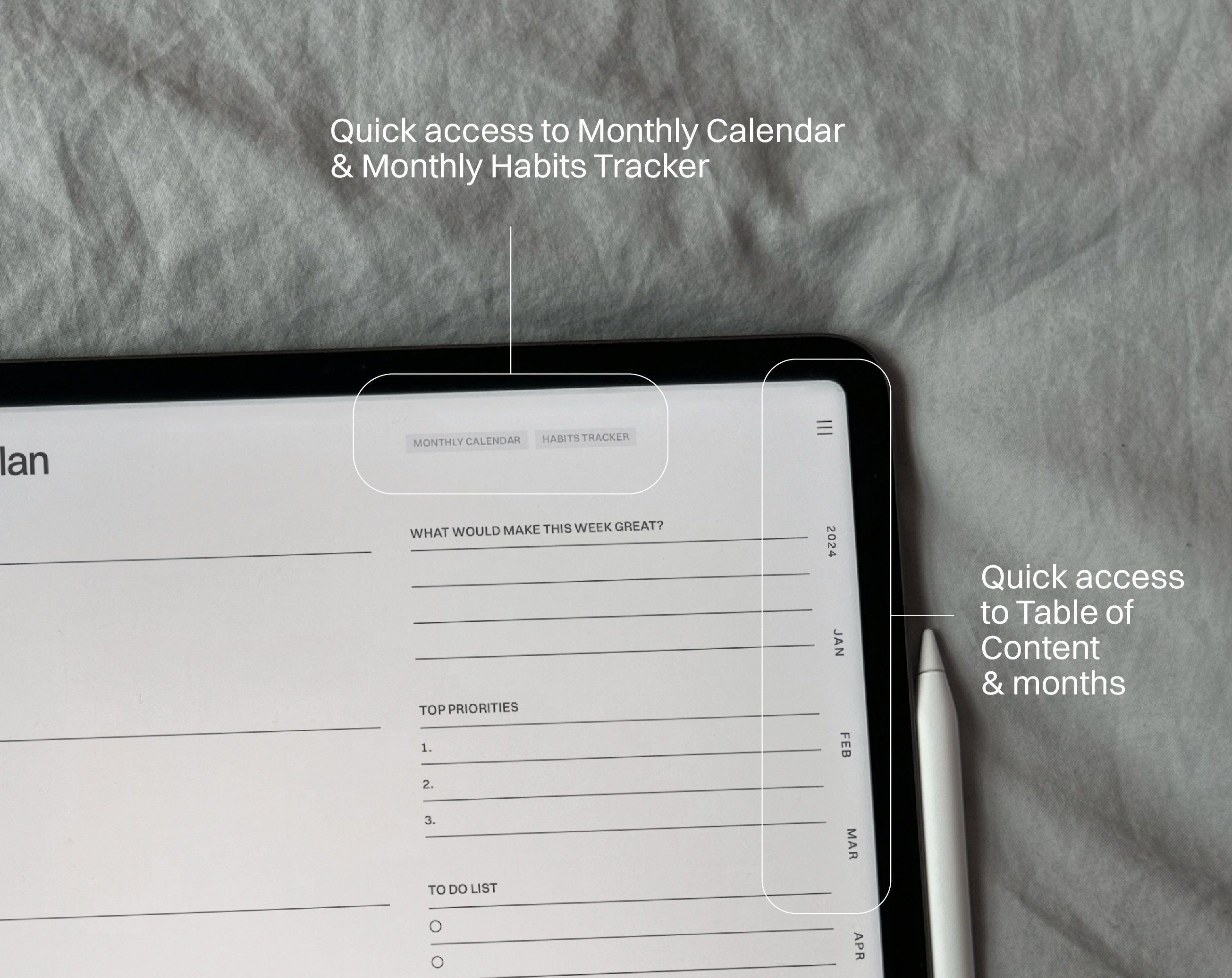 2024 Digital Planner Digital Planning, Goodnotes Planner, Notability ...