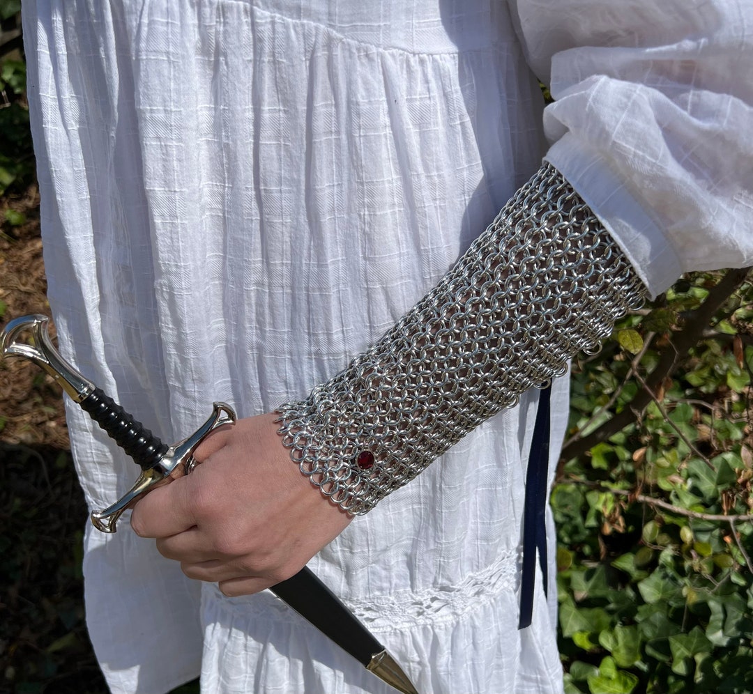 Princess Chainmail Bracers - Etsy