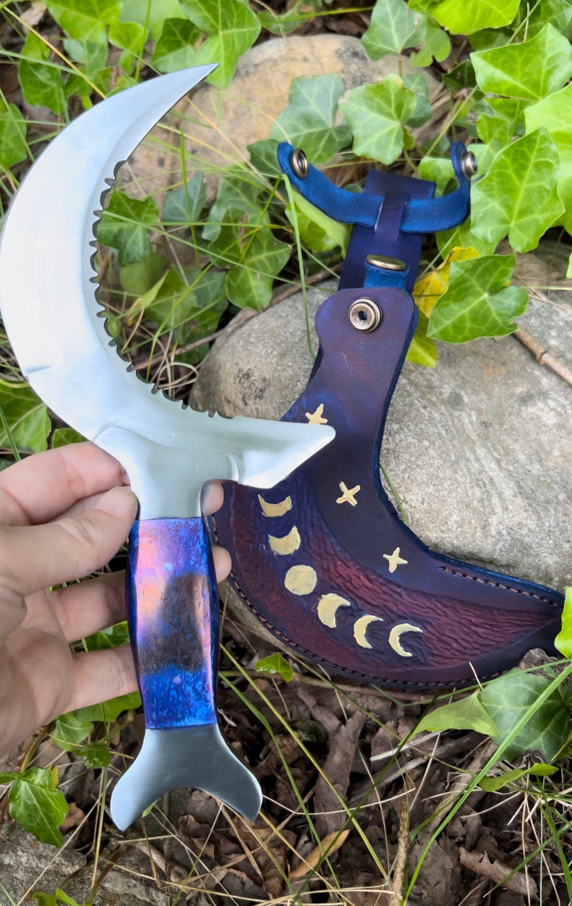 Moon Sickle Knife