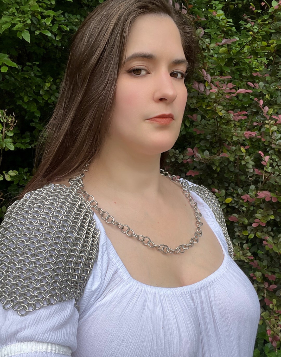 Stainless Steel Chainmail Pauldrons - Etsy
