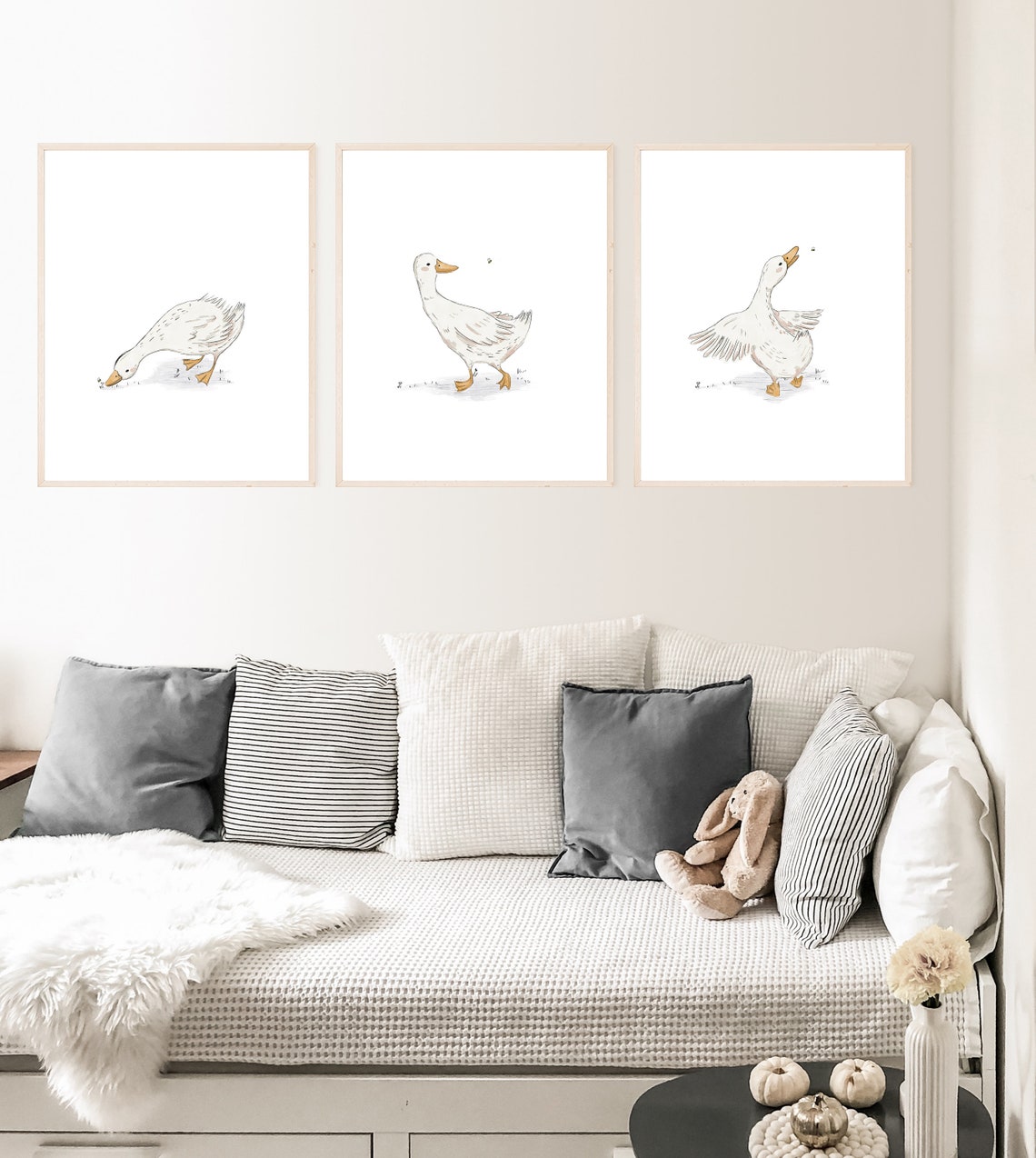 Duck Nursery Print, Watercolor Duck Wall Art (digital Download) - Etsy