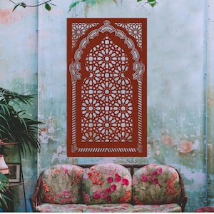 Moroccan Window, A Beautiful Openwork Wall Panel, Styled Like an Arabic ...