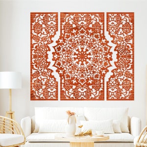 Large Set of Decorative Wall Panels, Wall Hanging, Wood Wall Art ...