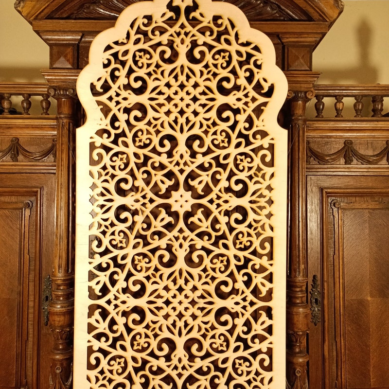 Moroccan Wood Panel - Etsy