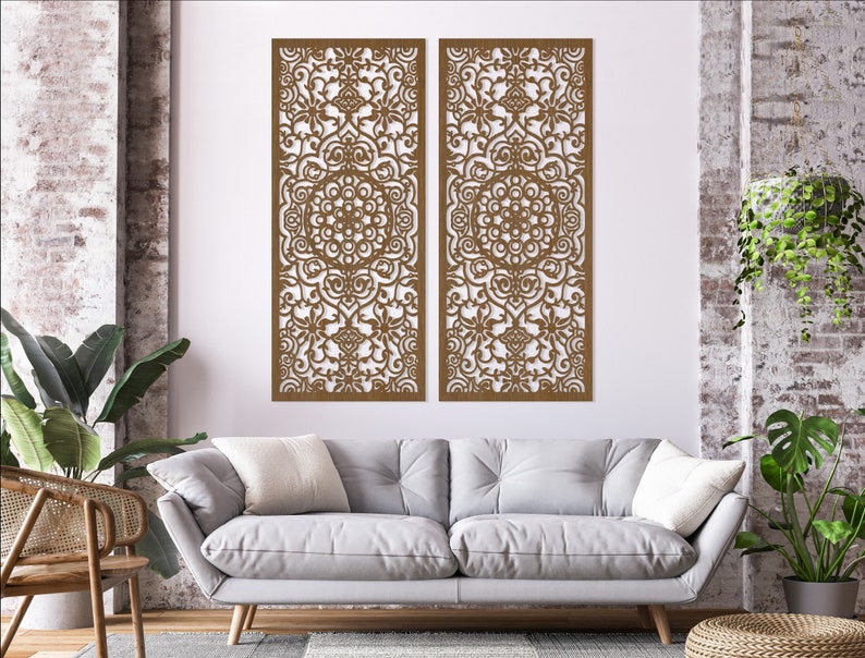 Wall Andalusian Geometric Wall Hanging Geometric Lattice - Etsy