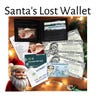 Santa's Lost Wallet, Santa Claus Wallet, Sleigh Licence, Reindeer Money ...