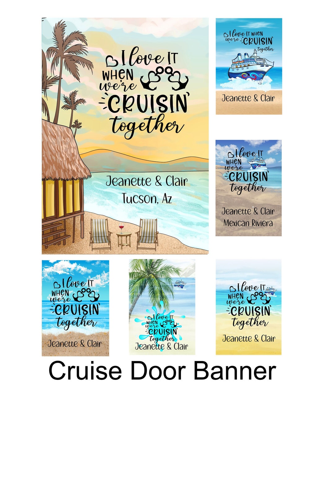 Magnetic Cruise Door Decoration, Cruise Door Sign, Cruise Door Flag ...