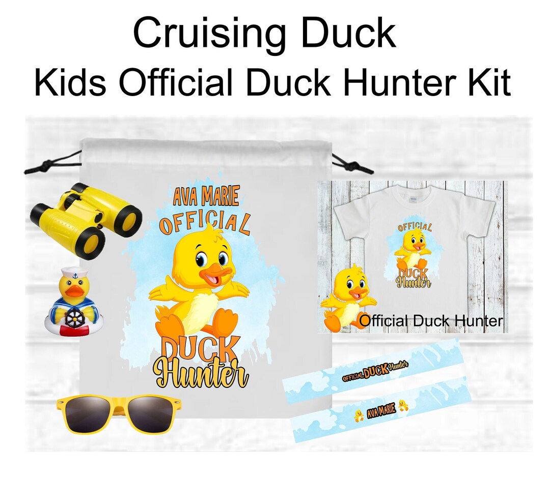 Cruising Duck Official Duck Hunter Travel Kit, Kids Cruise Kit ...