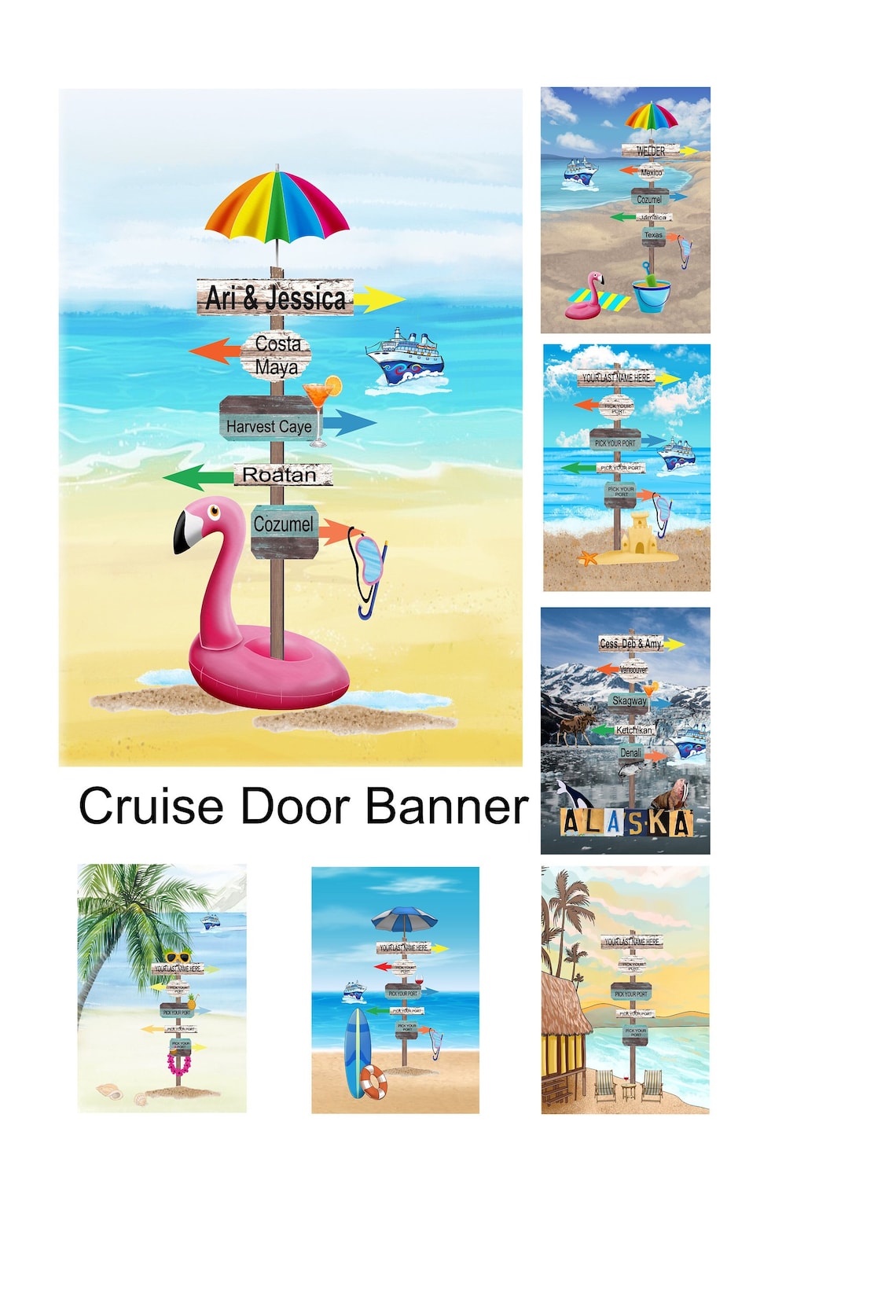 Cruise Door Decoration Cruise Door Sign Personalized Cruise - Etsy