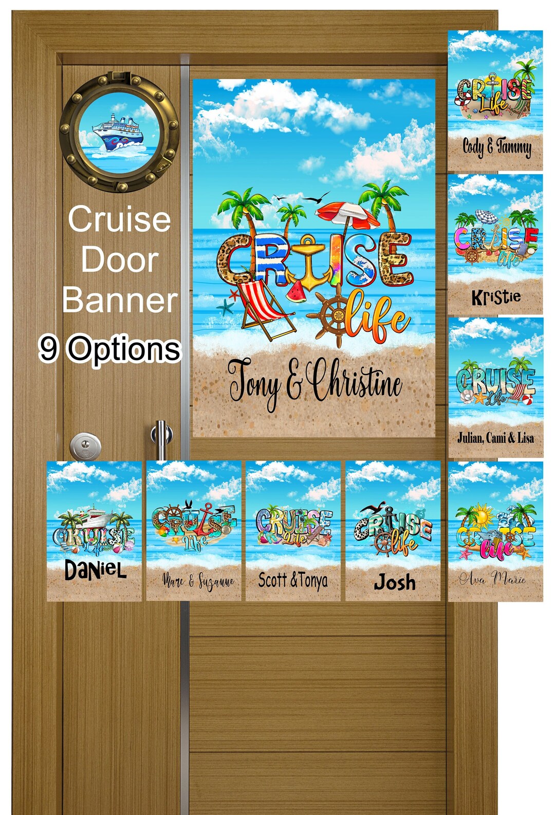 Cruise Magnet, Cruise Life Magnetic Cruise Door Decoration, Cruise Door ...