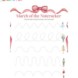 Nutcracker Activity Pack - Etsy