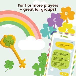 Lucky's Magical Escape • St Patrick's Day Escape Room Scavenger Hunt ...