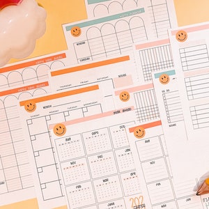 Printable Planner • homeschool Planner Pages • 2025-2026 Planner Pages ...