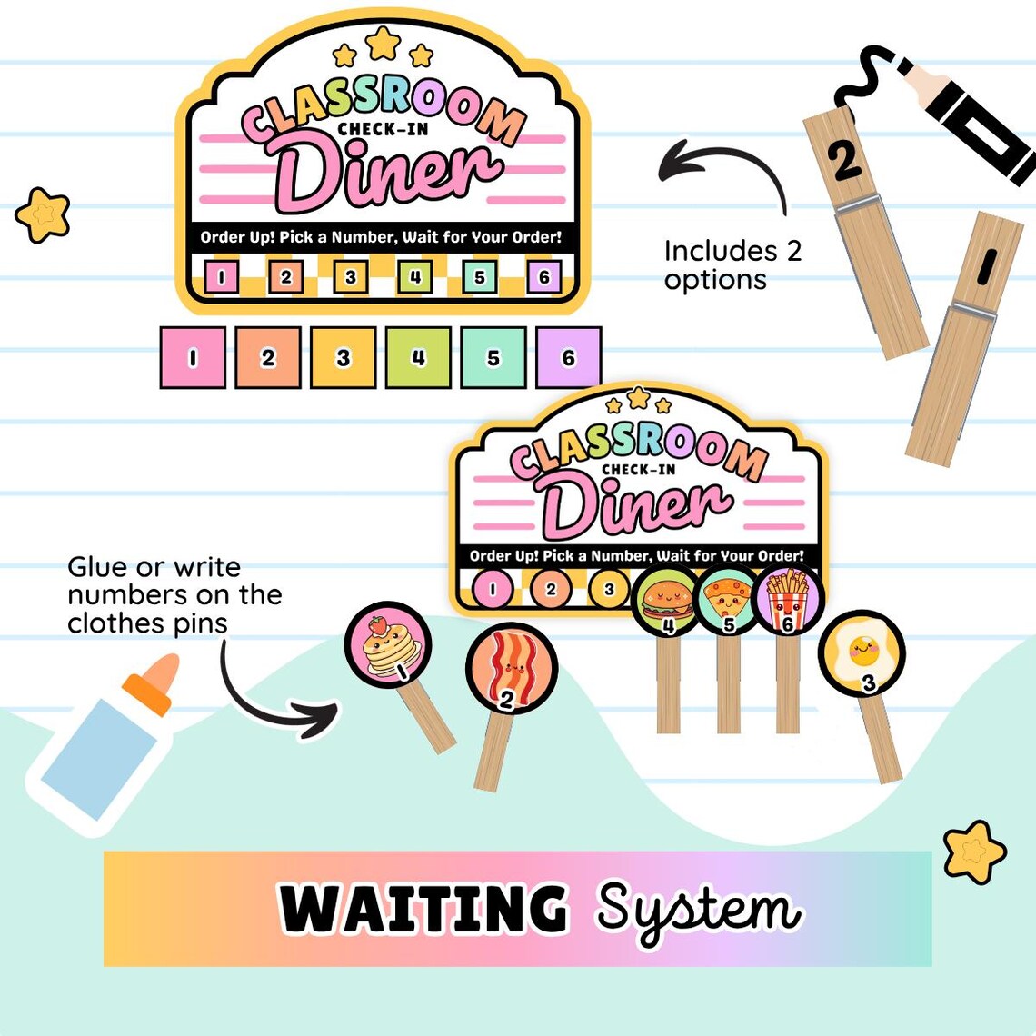 Classroom Check-in Diner | “order Up!” Student Waiting System ...