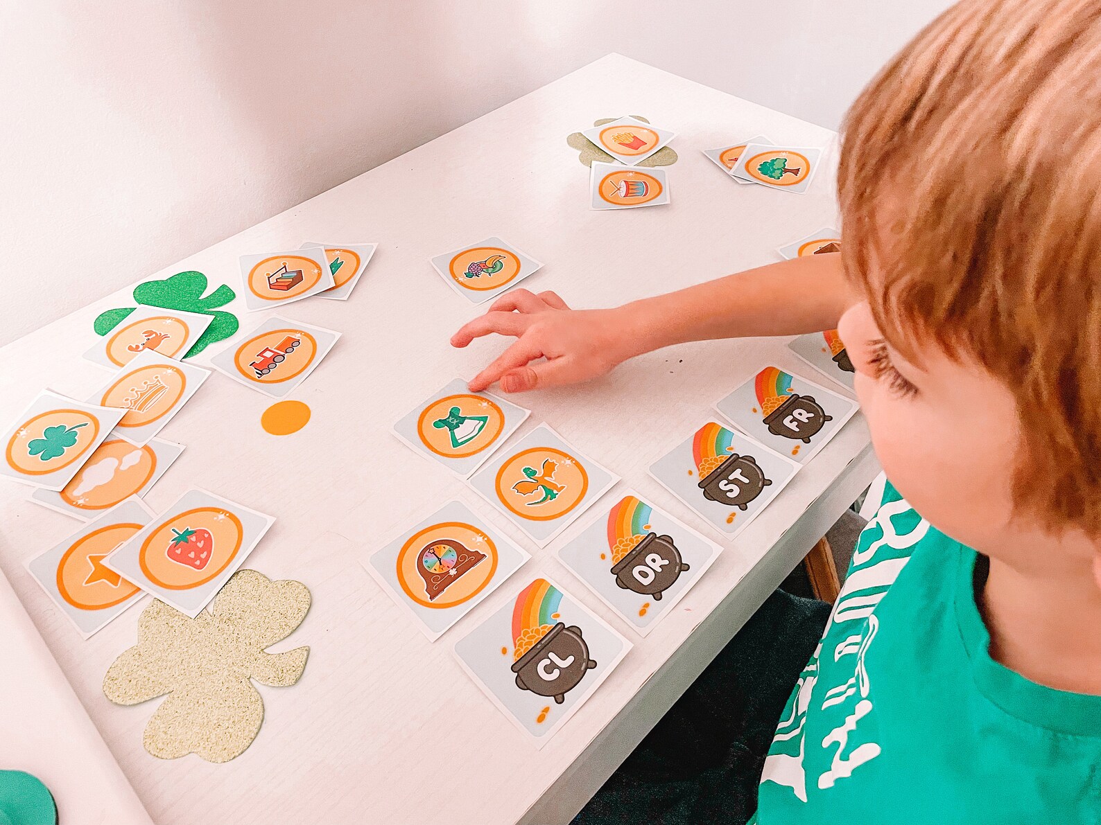 St Patrick's Day Activity Bundle • Shamrock Dot Sheet • Instant ...
