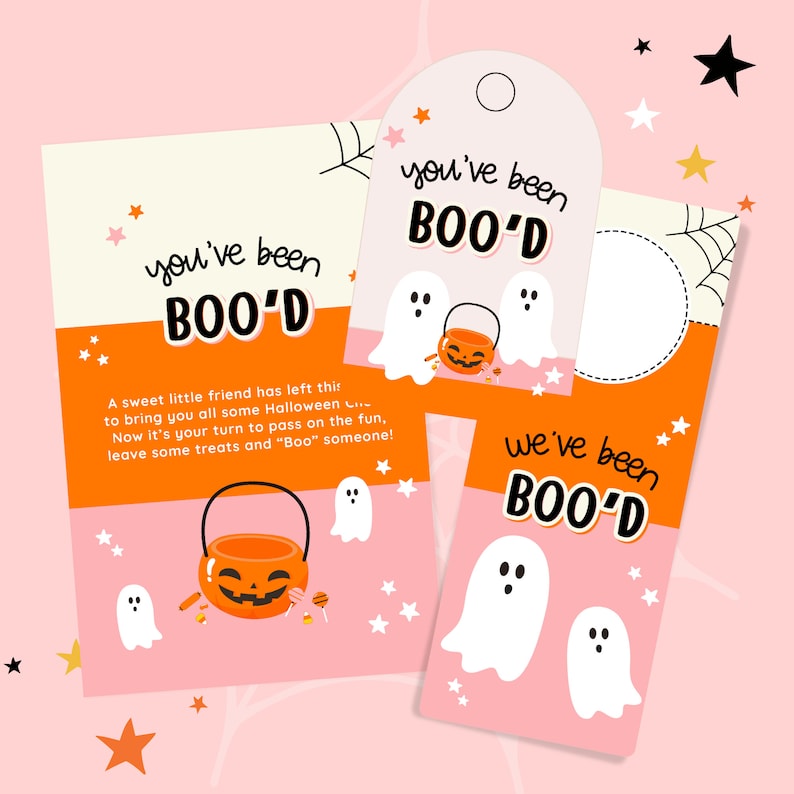 You've Been Boo'd Printable • Halloween Neighborhood Tradition ...