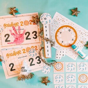 New Years Eve Activity Pack for Kids • NYE Party Hat • Coloring Pages ...