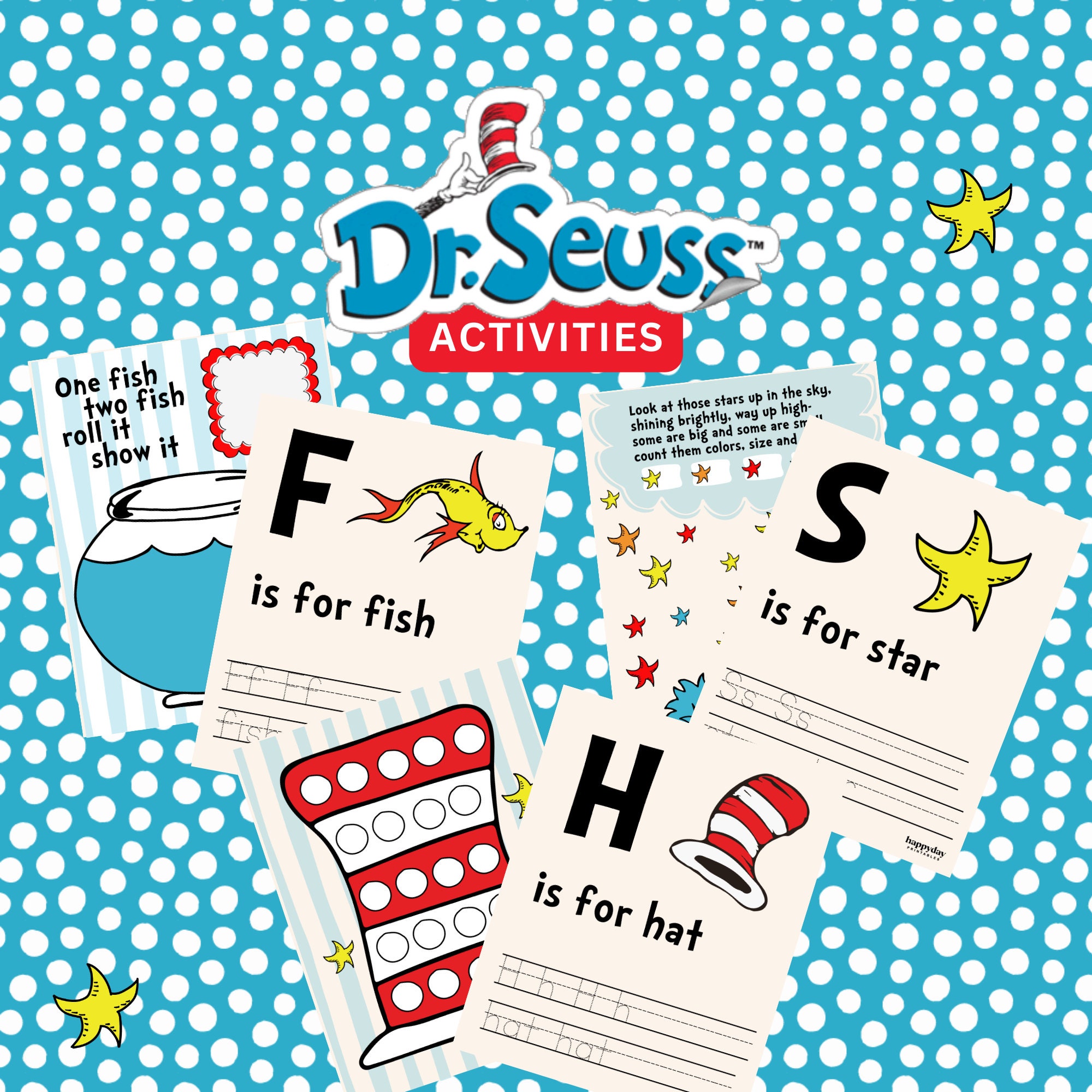 Dr Seuss Printables Preschool