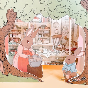 Peter Rabbit Theatre Kit • Printable • Instant Download • Puppet ...