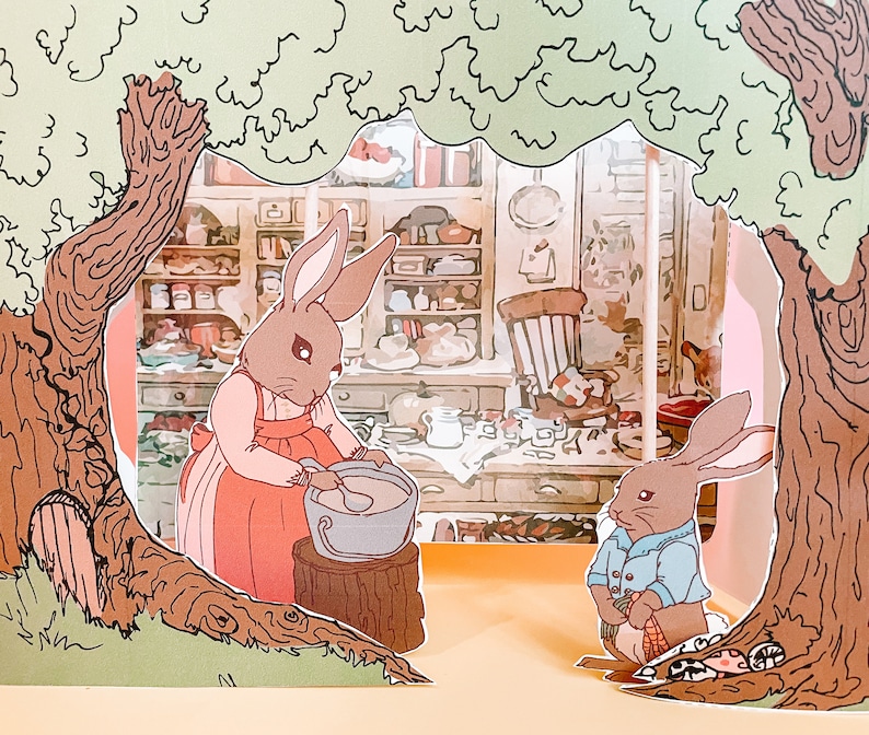 Peter Rabbit Theatre Kit Printable Instant Download - Etsy