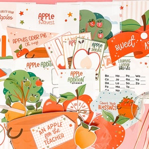 Preschool Activity Pack • Apple Activities • Preschool Activity Center ...