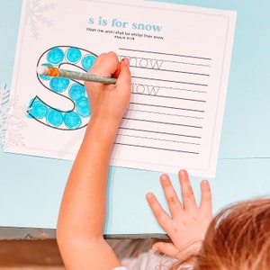 Snowflake Mini Lesson printable Activity Page Kids Coloring Pages ...