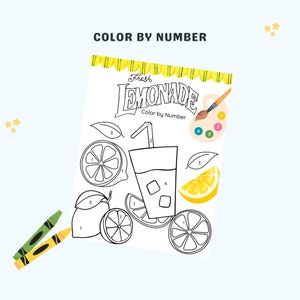 Lemonade Stand Printable Activities - Etsy