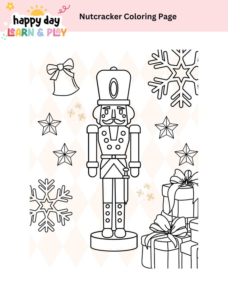 Nutcracker Activity Pack - Etsy