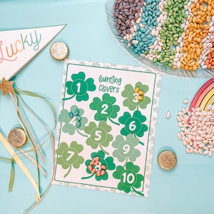 St Patrick's Day Activity Bundle • Shamrock Dot Sheet • Instant ...