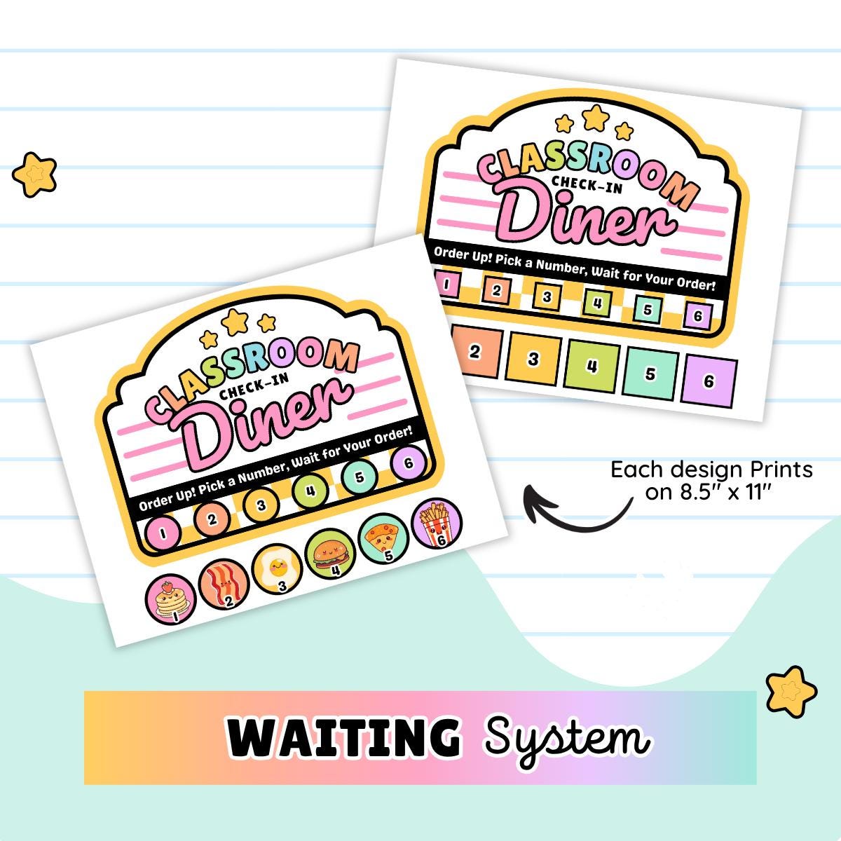 Classroom Check-in Diner | “order Up!” Student Waiting System ...