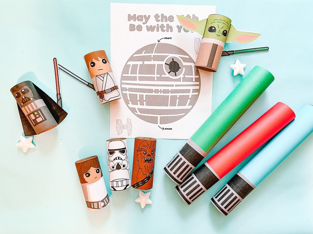 May the 4th Star Wars Activities for Kids | Printable Characters ...