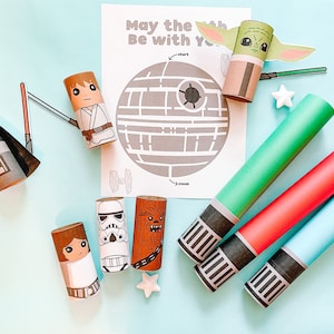 May the 4th Star Wars Activities for Kids | Printable Characters ...