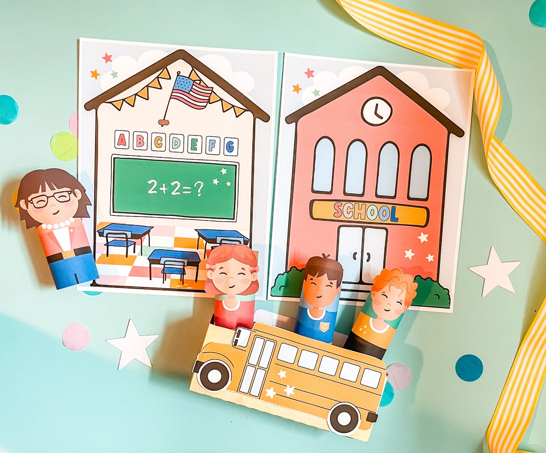 Back to School Preschool + Kindergarten Learning Pack • First Day of ...