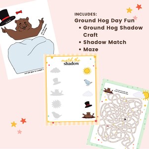 28+ Printable Valentine's Day Preschool Activities • Groundhog Day ...
