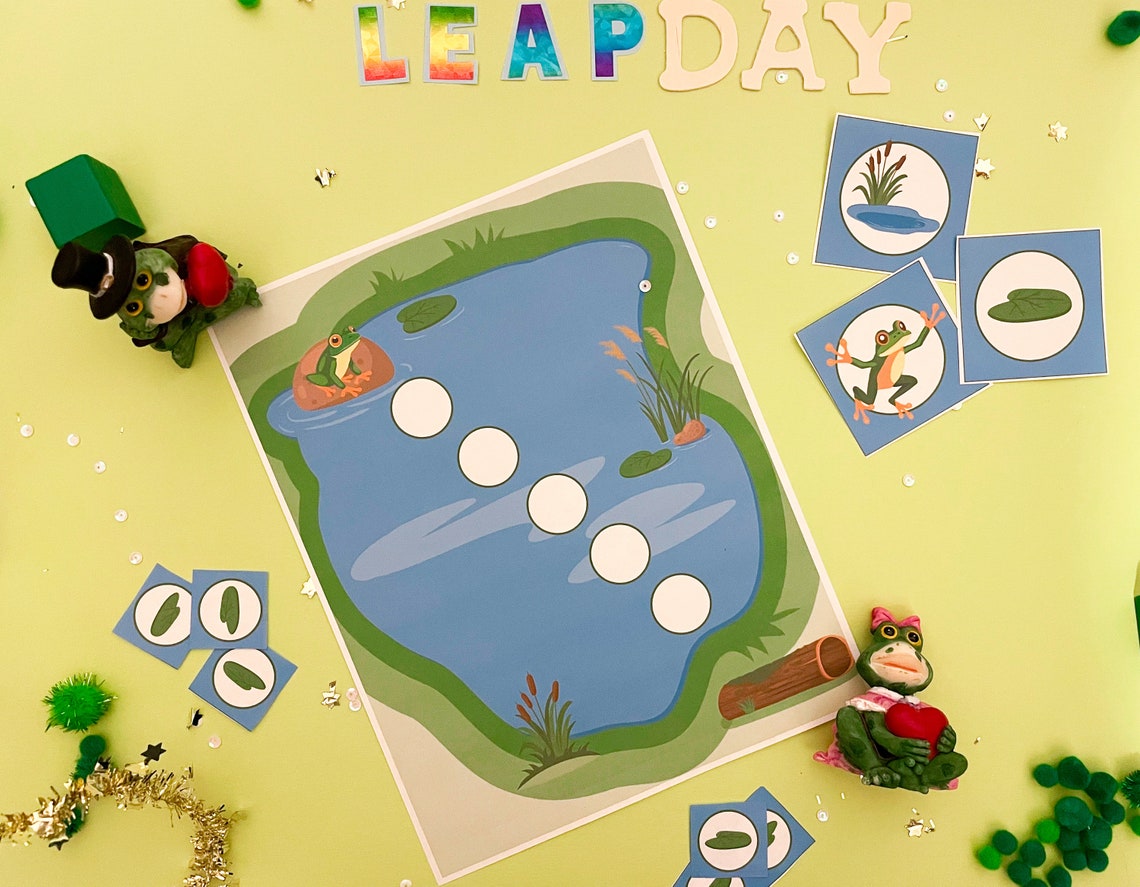 Leap Day Printable Activity Pack for Preschoolers • Leap Day Activities ...