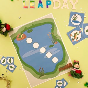 Leap Day Printable Activity Pack for Preschoolers • Leap Day Activities ...