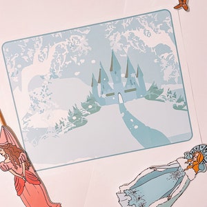 Snow Queen Puppet Theater Printable PDF Kit - Printable Paper Theatre ...