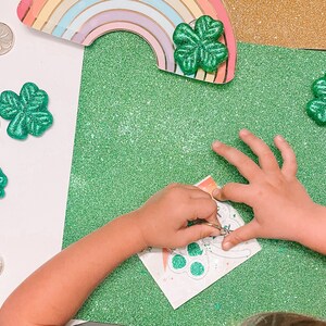 Shamrock Scratch-off • Scratch-off for Kids • St. Patrick's Day Scratch ...