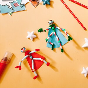 Superhero Mini Activity Pack - Father's Day Card - Super Dad - Comic ...