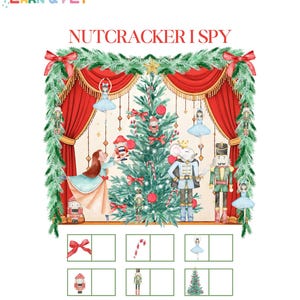Nutcracker Activity Pack - Etsy