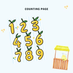 Lemonade Stand Printable Activities - Etsy