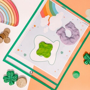St Patrick's Day Activity Bundle • Shamrock Dot Sheet • Instant ...