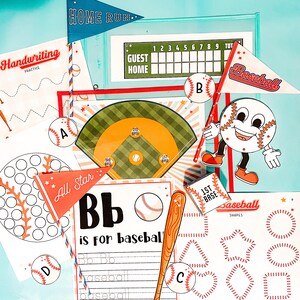 Baseball Activity Pack • Baseball Activity Sheets • Baseball Game ...