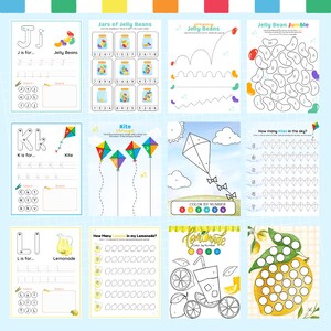 A-Z Preschool Pack • Weekly Lesson Plans • Alphabet Learning Bundle ...