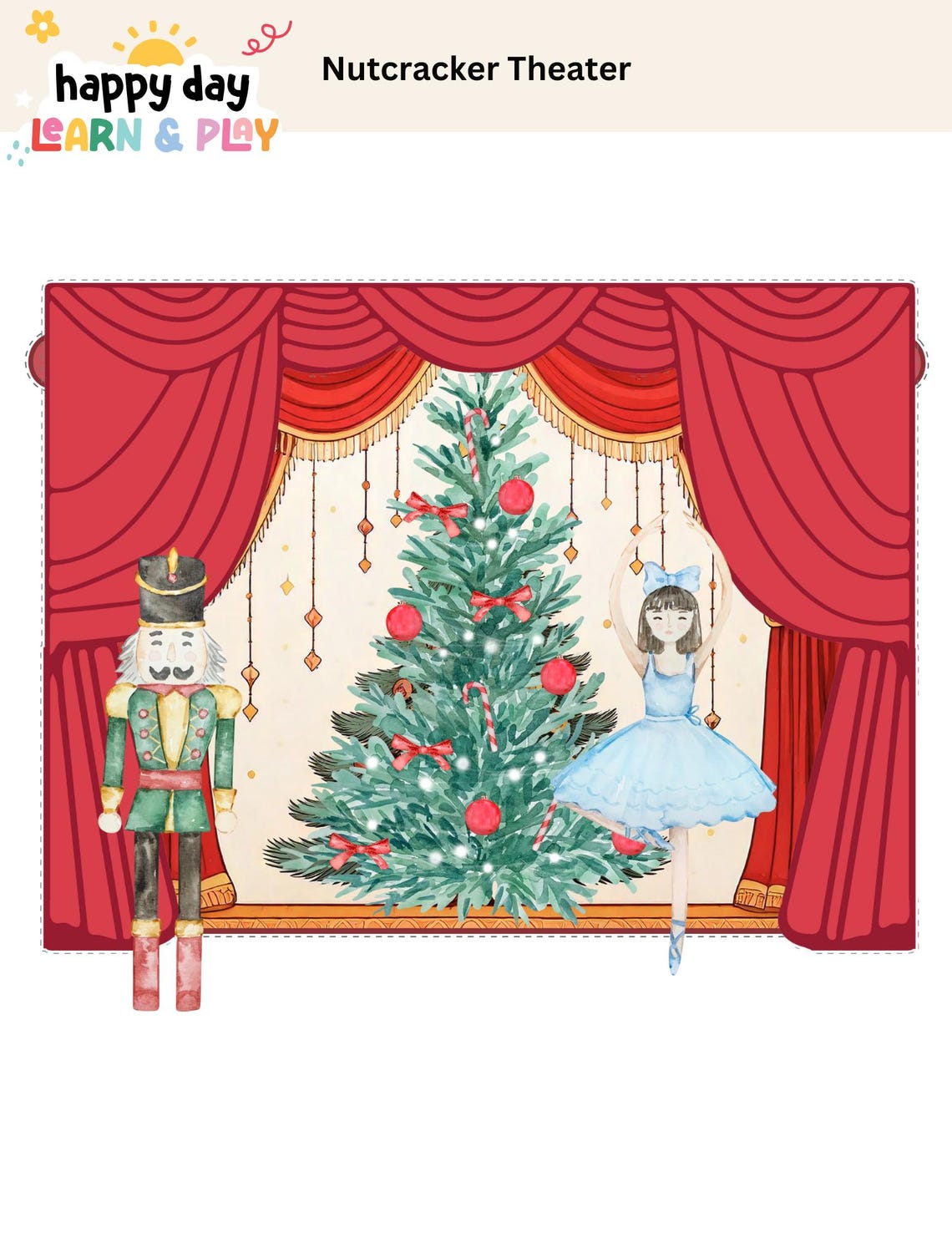 Nutcracker Activity Pack - Etsy