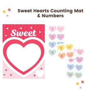 Valentine Activities Preschool Bundle • Conversation Hearts Activities ...
