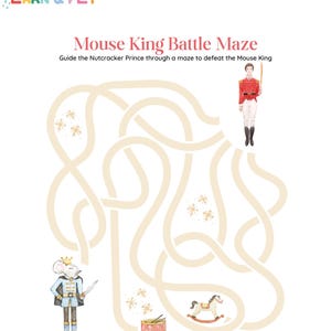 Nutcracker Activity Pack - Etsy